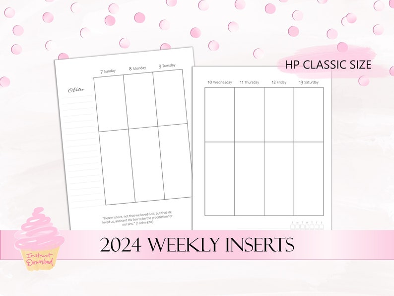 2024 Christian Planner Weekly Printable 2024 Weekly Planner - Etsy