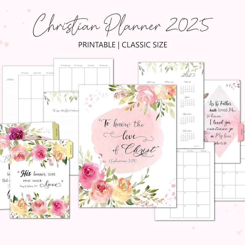 Christian Planners for 2025 - Etsy