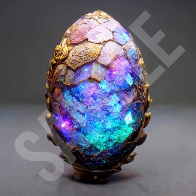 Ancient Gemstone Dragon Eggs 3 Pack - Etsy