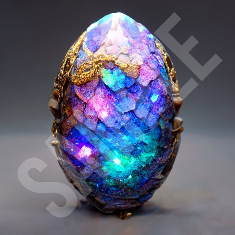 Ancient Gemstone Dragon Eggs 3 Pack - Etsy