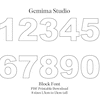 PDF Templates 8 Sizes Block Numbers Printable Template - Etsy UK