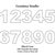 PDF Templates 8 Sizes Block Numbers Printable Template - Etsy UK