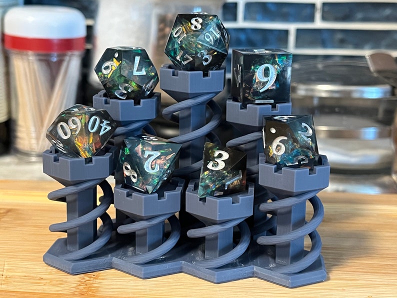 D&D Dice Display Stand (STL FILE ONLY) - Etsy