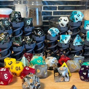 D&D Dice Display Stand (PHYSICAL PRINT ONLY) - Etsy