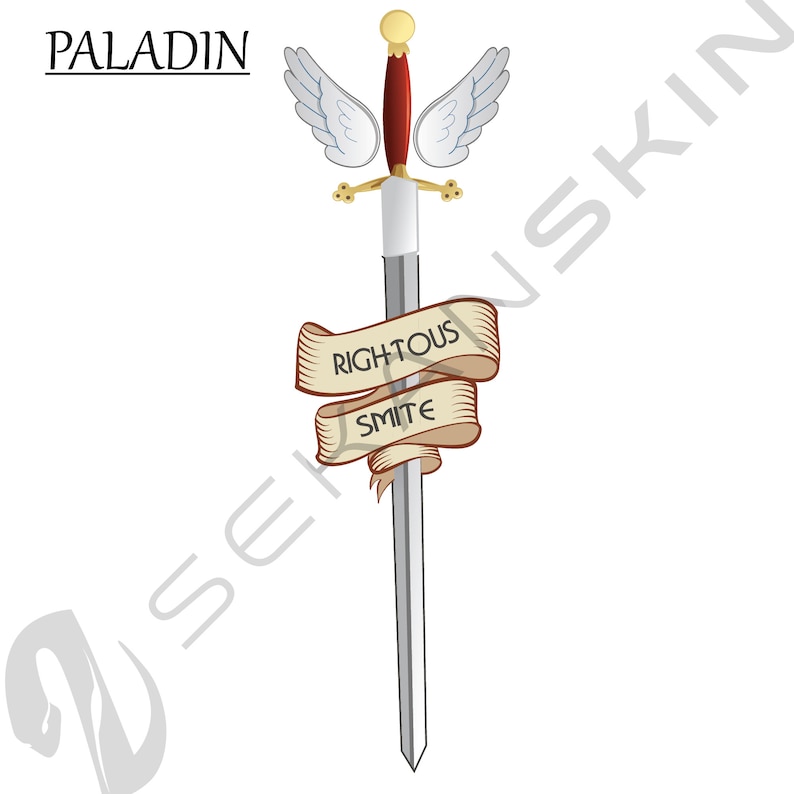 DND Class Stickers Dungeon & Dragons Role Play Vinyl Decals Nerdy, Cool ...