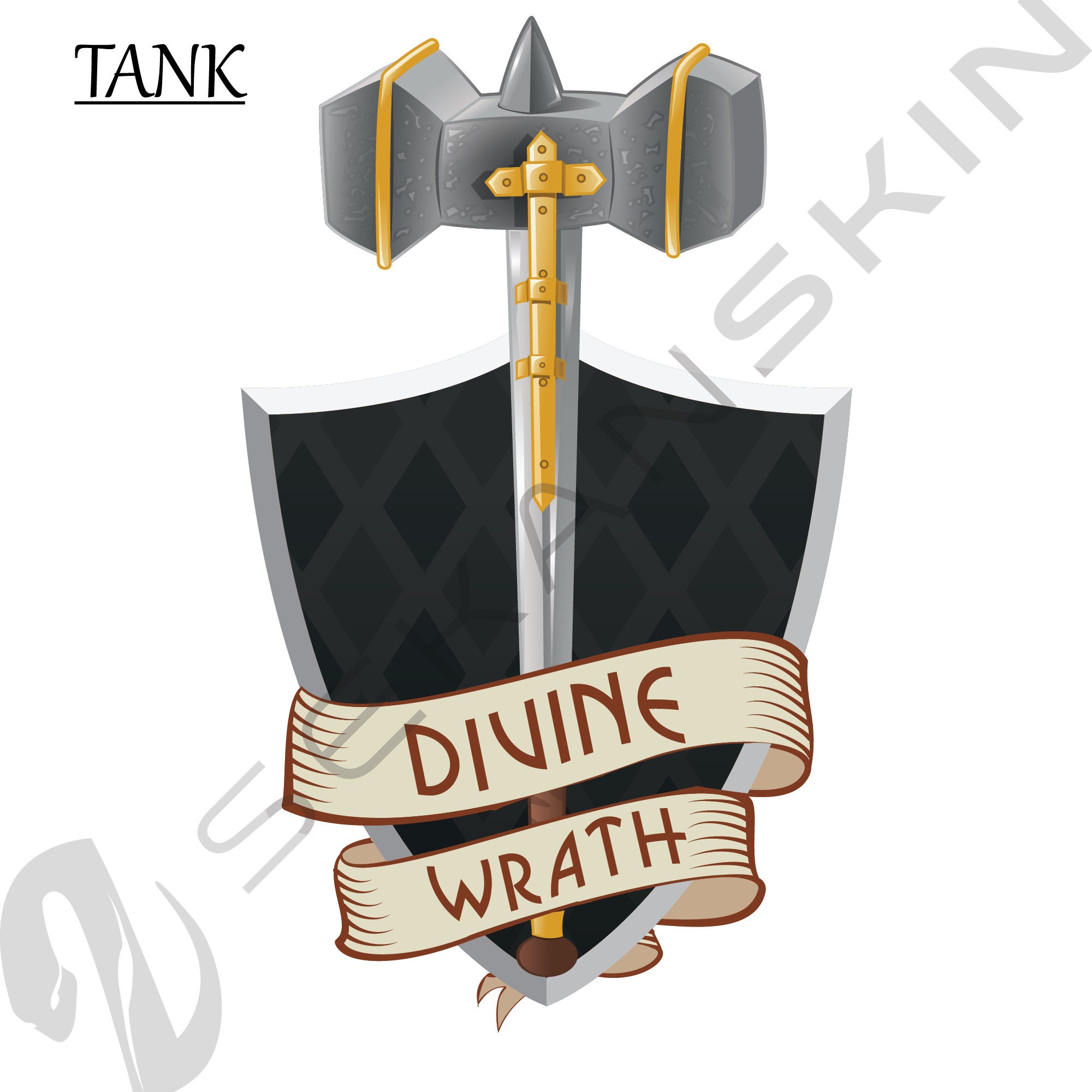 DND Class Stickers Dungeon & Dragons Role Play Vinyl Decals Nerdy, Cool ...