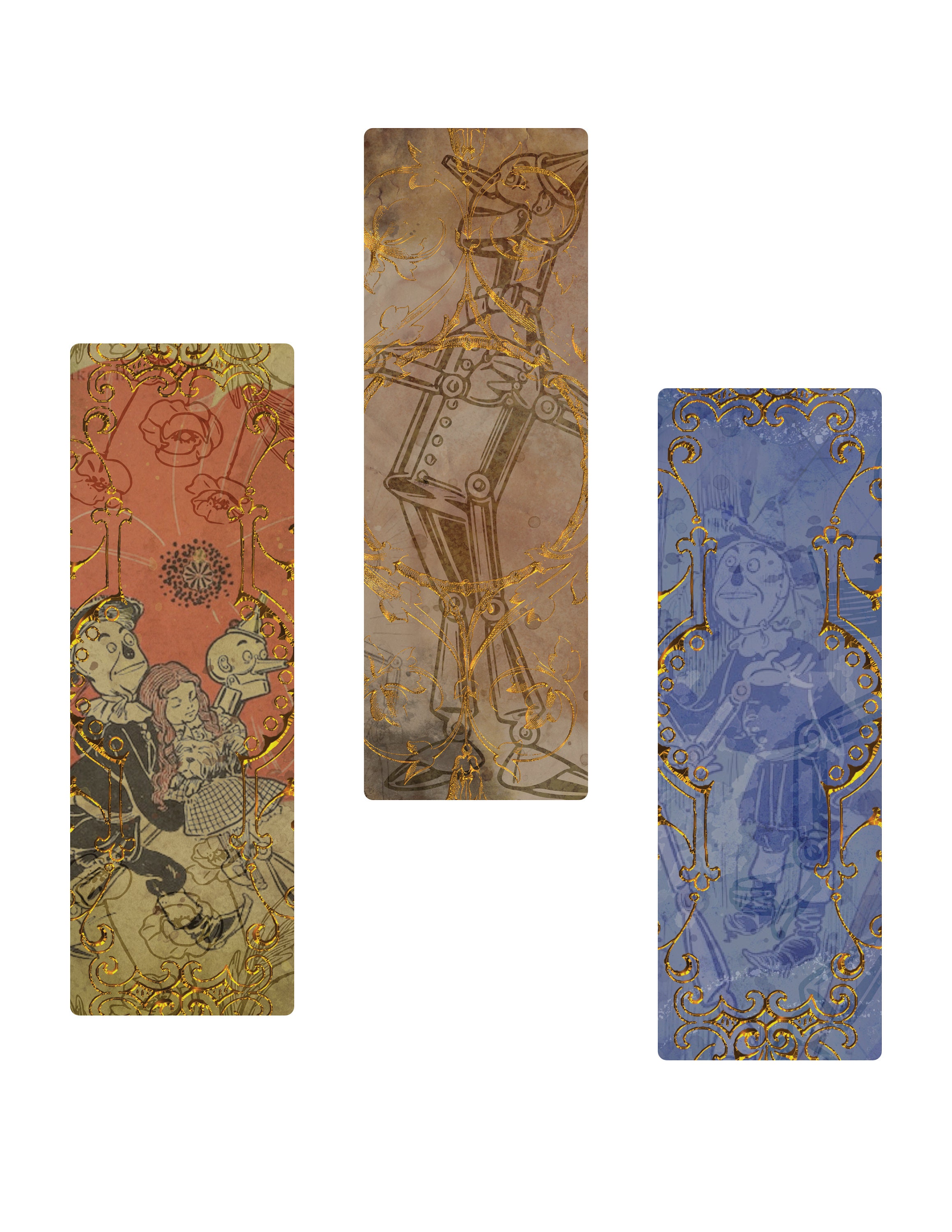 Six Printable Bookmarks Inspired by the Wizard of Oz - Etsy