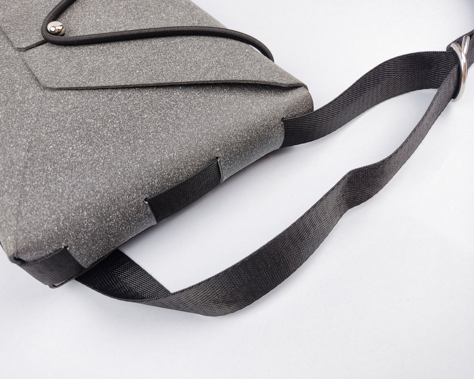 Crossbody Leather Bag PDF Pattern, DIY Stitchless Leather Crossbody Bag ...