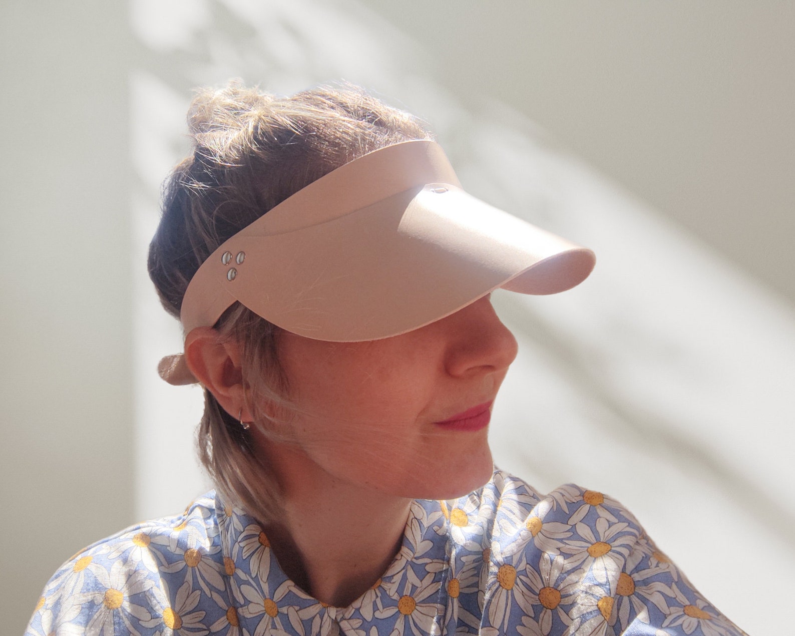 Leather Visor Pattern PDF, Visor Hat Pattern, DIY Sun Visor Hat ...