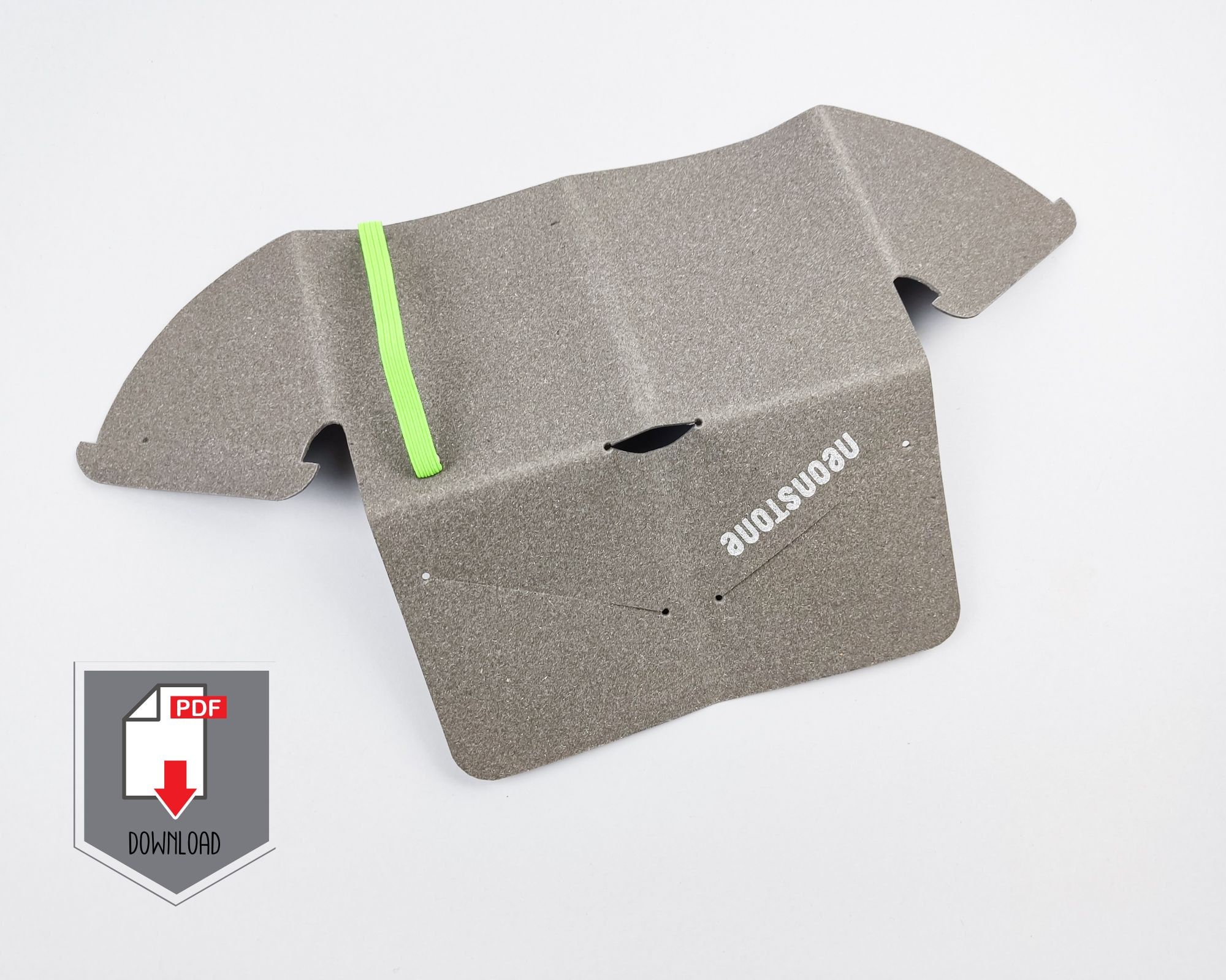 Origami Wallet Pattern Leather Wallet Template PDF DIY - Etsy