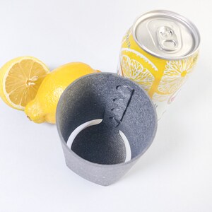 Leather Can Coozie Pattern, Stitchless Can Holder Template, Leather Can ...