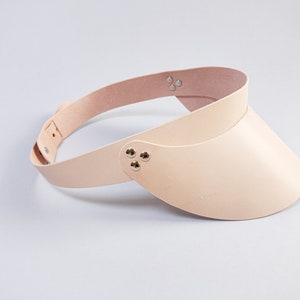 Leather Visor Pattern PDF, Visor Hat Pattern, DIY Sun Visor Hat ...