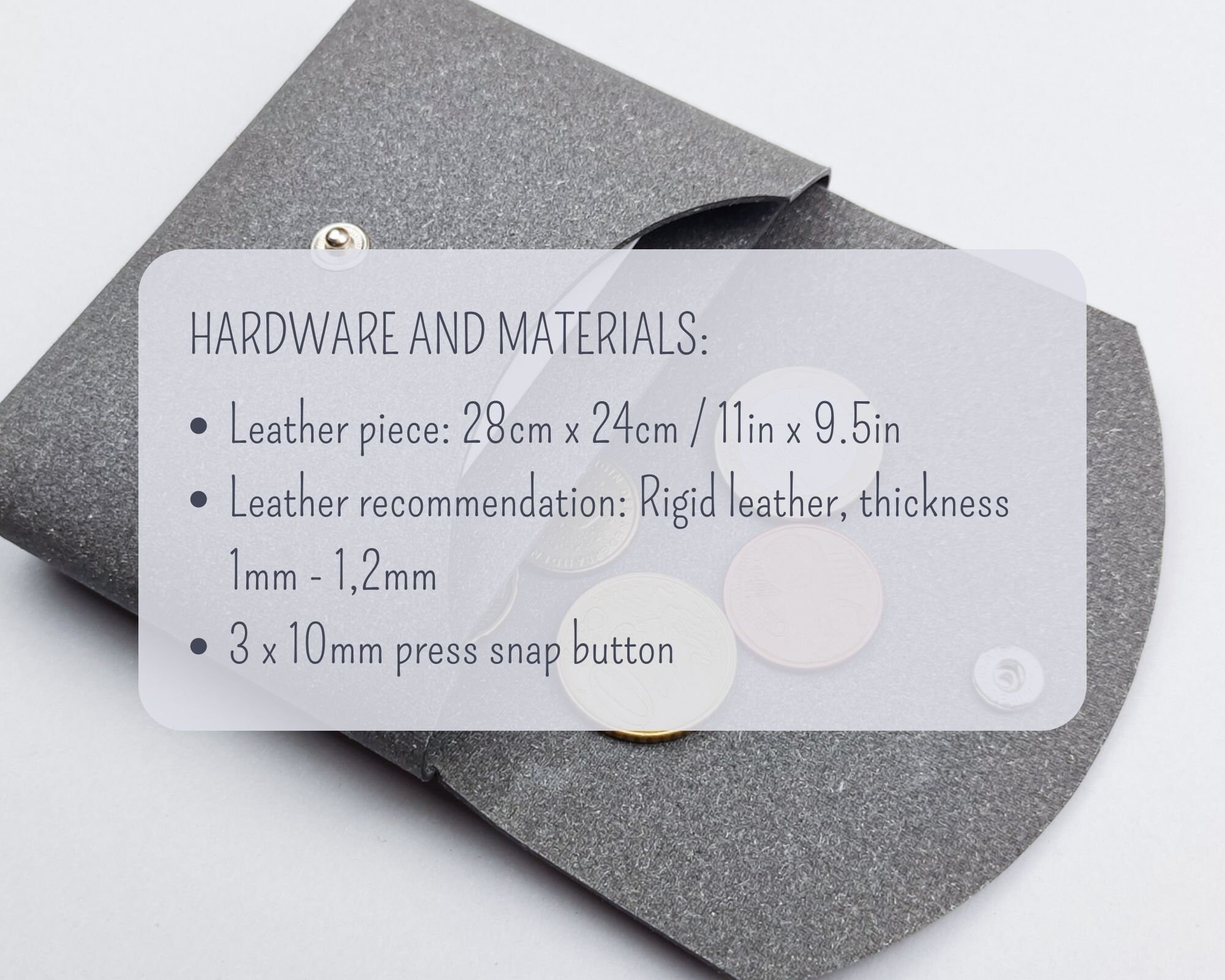 Origami Wallet Pattern, Stitchless Wallet Pattern, Leather Patern PDF ...