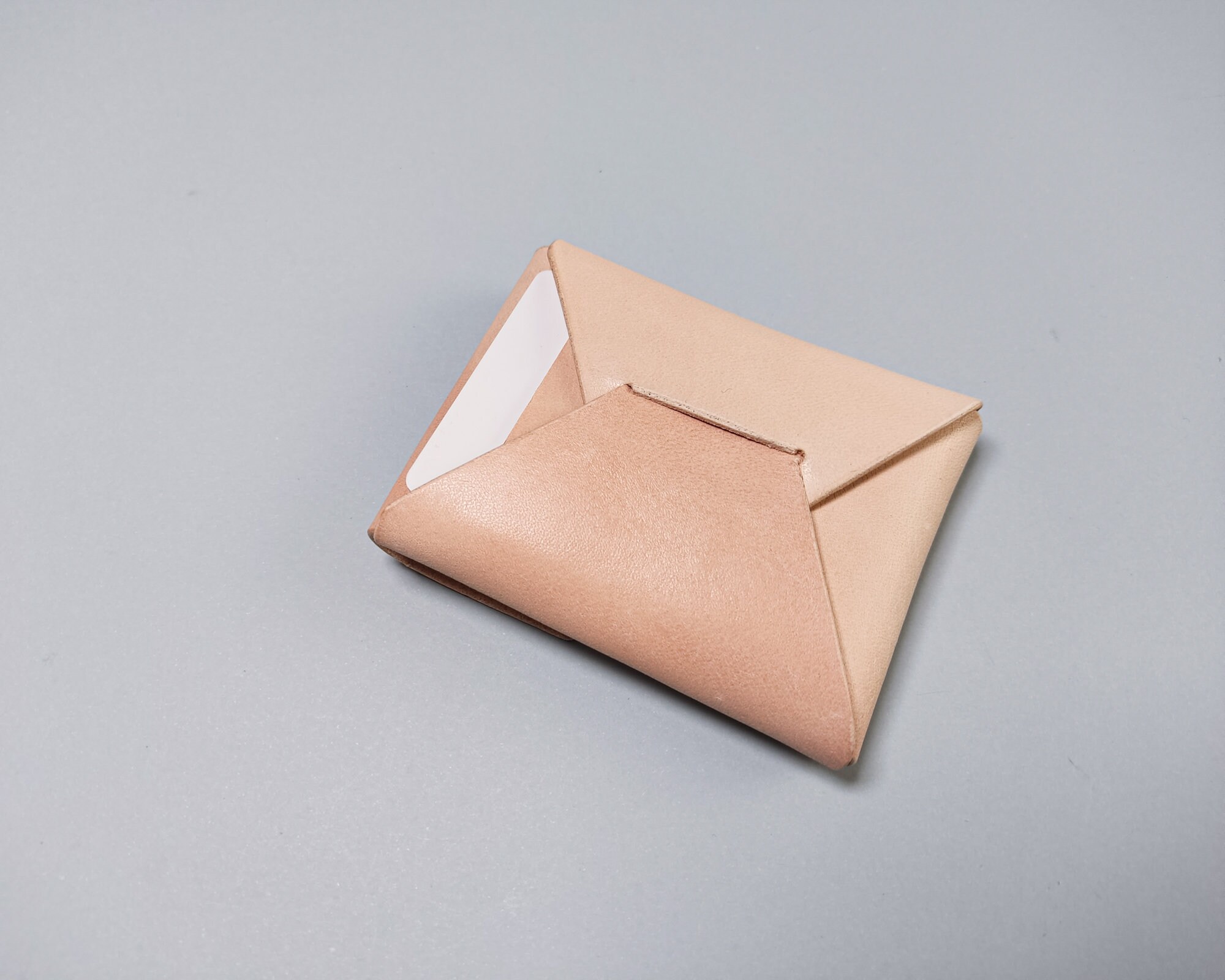 Stitchless Leather Wallet Pattern, Origami Wallet Pattern PDF, Leather ...