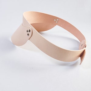 Leather Visor Pattern PDF, Visor Hat Pattern, DIY Sun Visor Hat ...