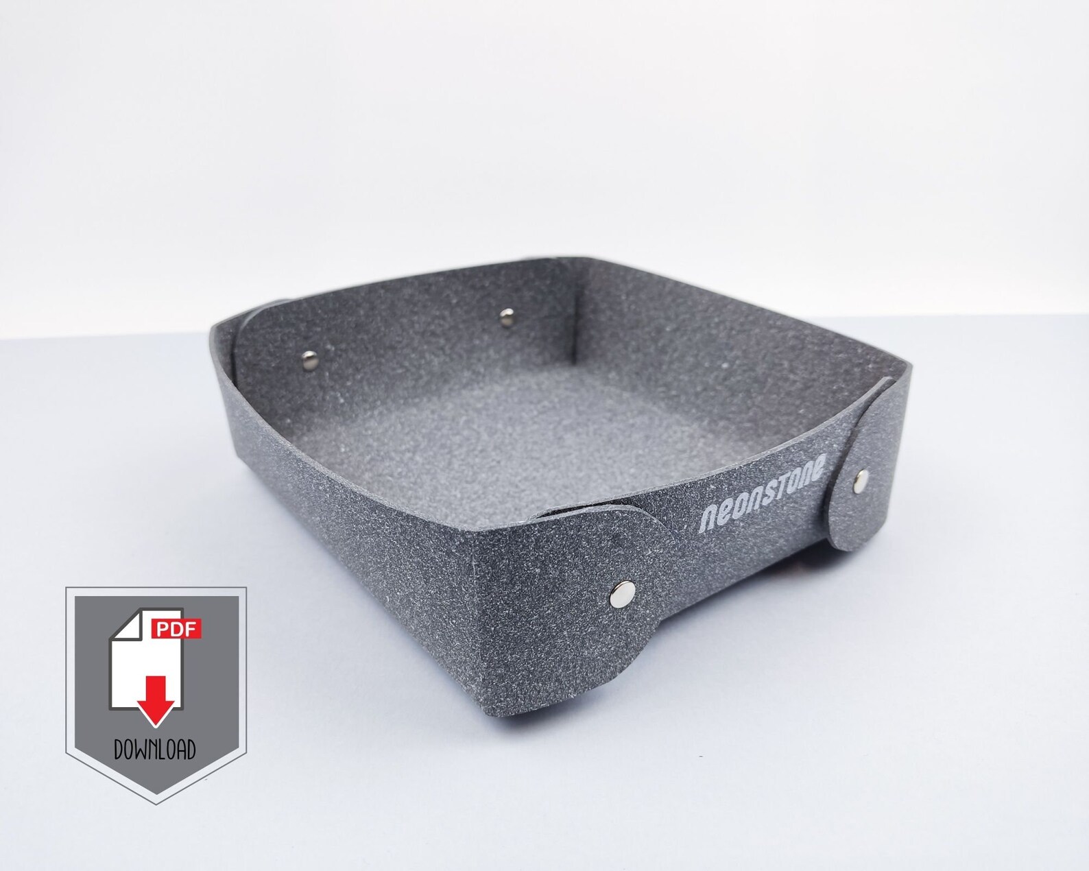 Leather Tray Pattern PDF, Easy Leather Tray for Keys, Leather Valet ...