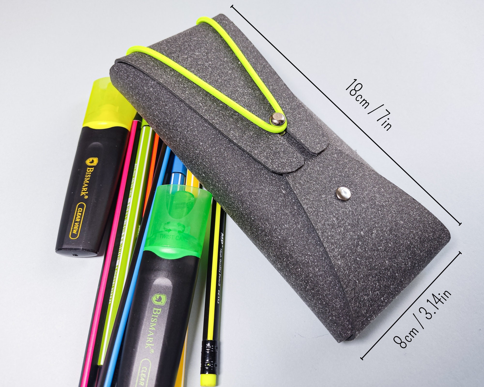 Leather Pencil Case Pattern, Stitchless Pattern PDF, Pen Holder PDF ...