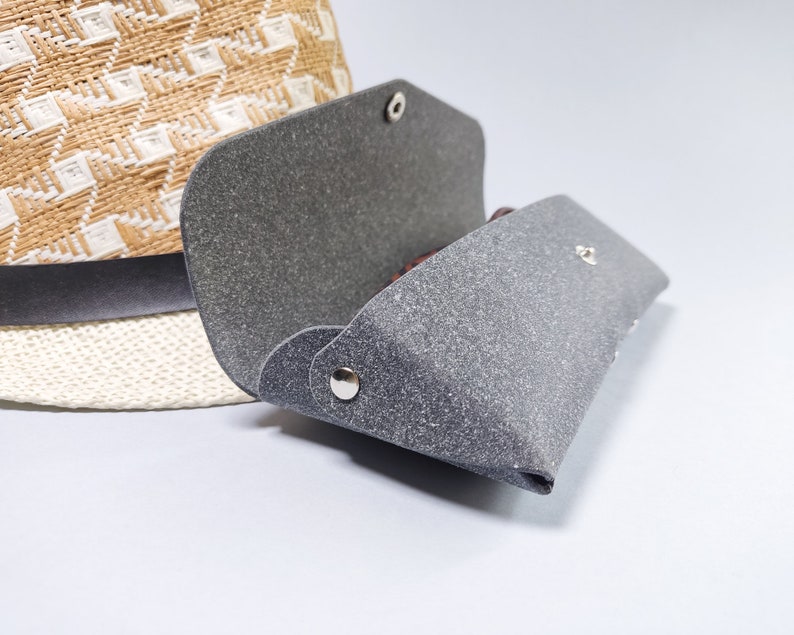 Leather Glasses Case Pattern, Stitchless Sunglass Case Template ...