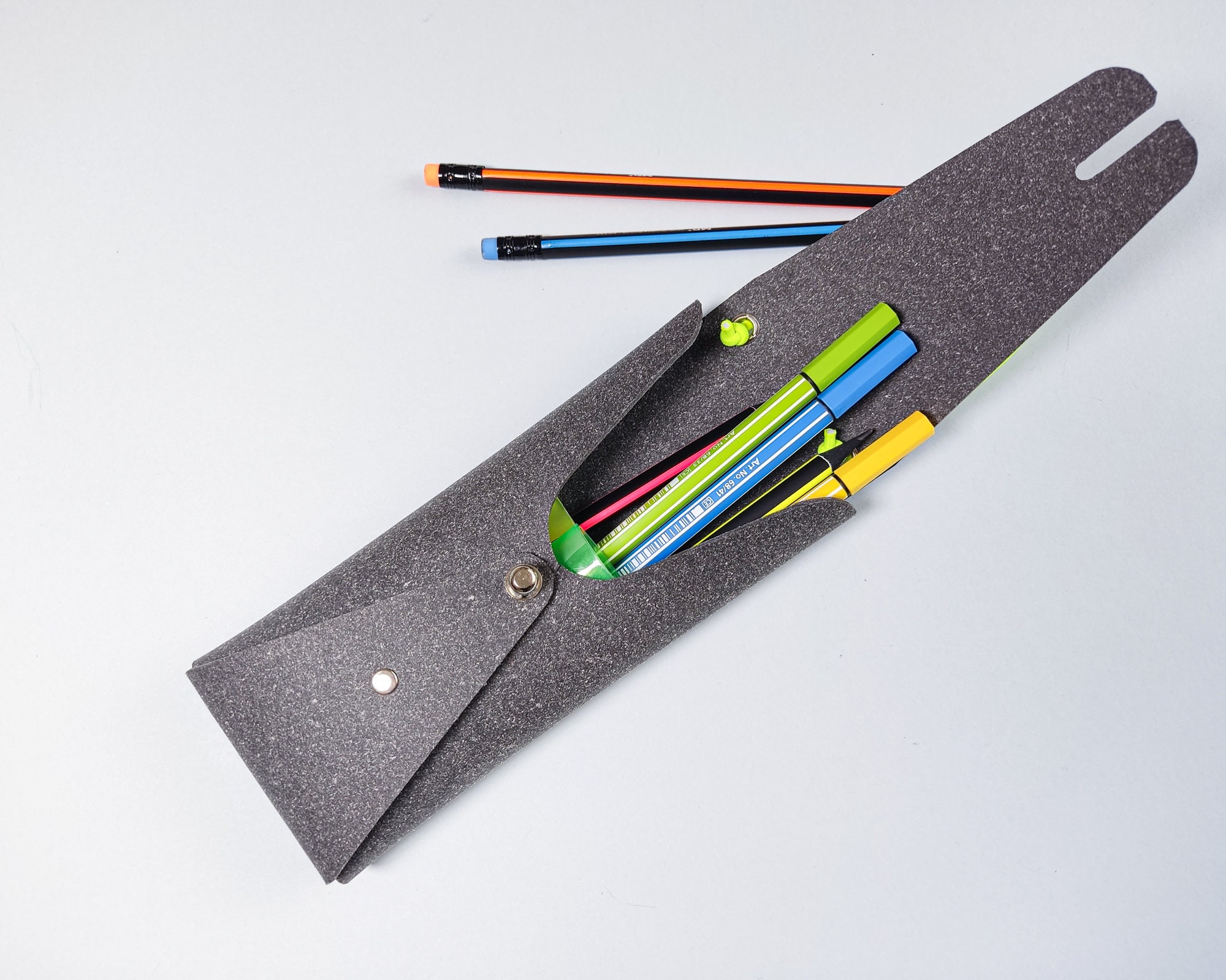 Leather Pencil Case Pattern, Stitchless Pattern PDF, Pen Holder PDF ...