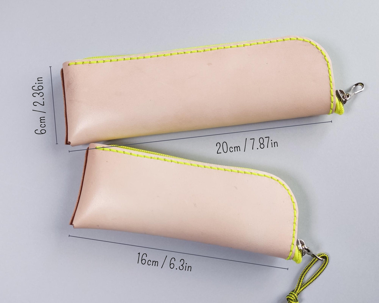 Leather Pencil Case Pattern, Pen Case Template PDF, Leather Zipper ...