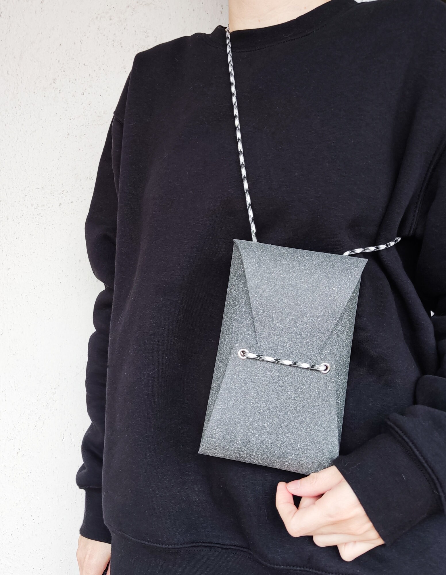 Leather Crossbody Phone Bag Pattern PDF, Mini Bag Template for Men ...