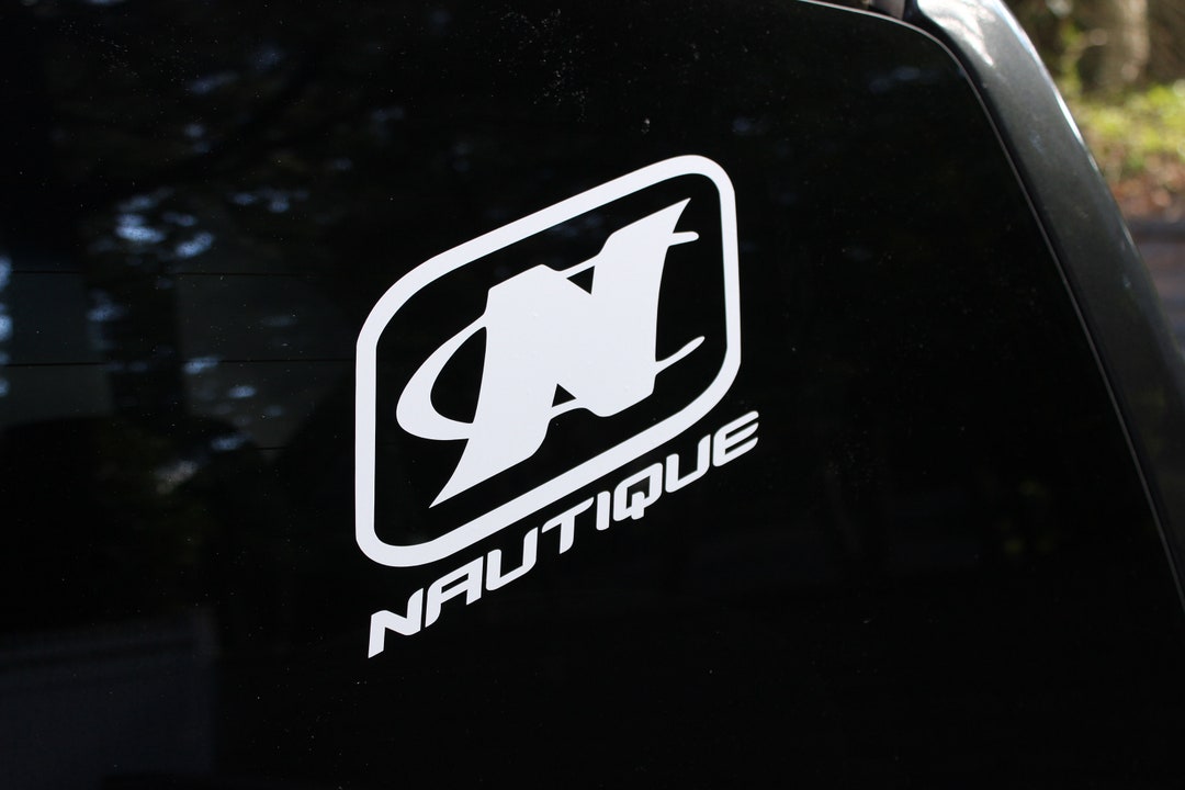 2x Nautique Decals Water Ski Boat Trailer Window Vinyl Decal Sticker - Etsy