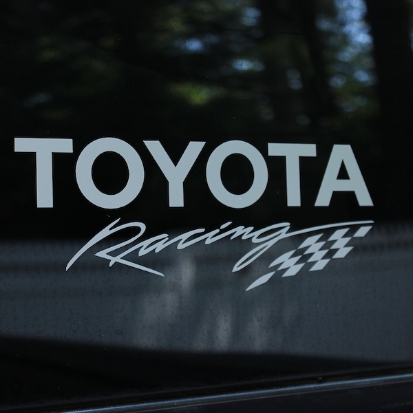 Toyota Decal Racing - Etsy