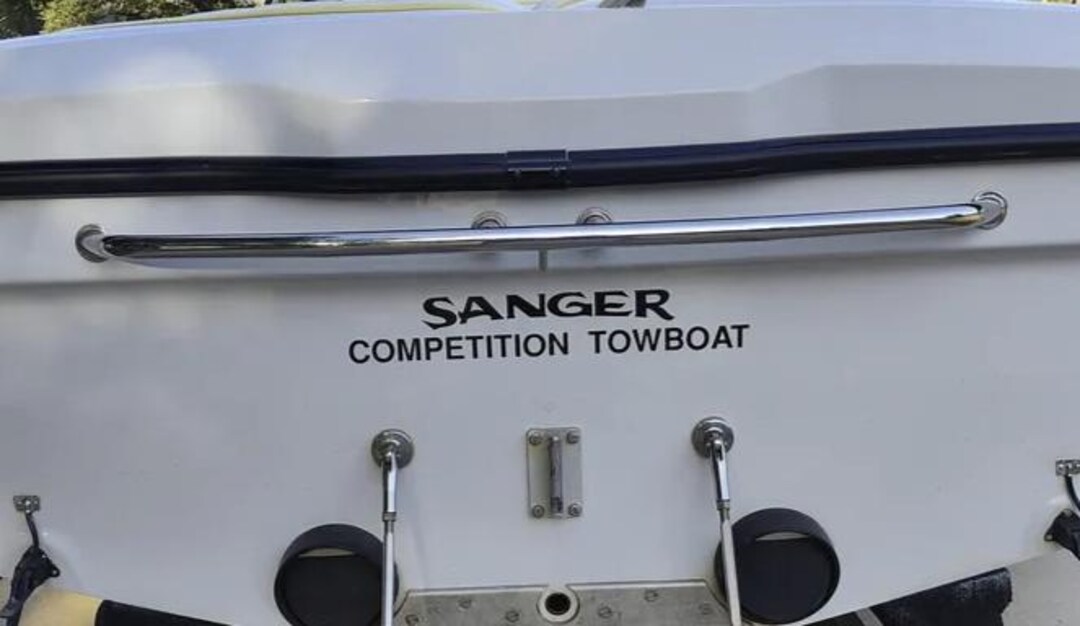 Sanger Competition Towboat Replacement 19" Decal Vinyl Decal Sticker - Etsy