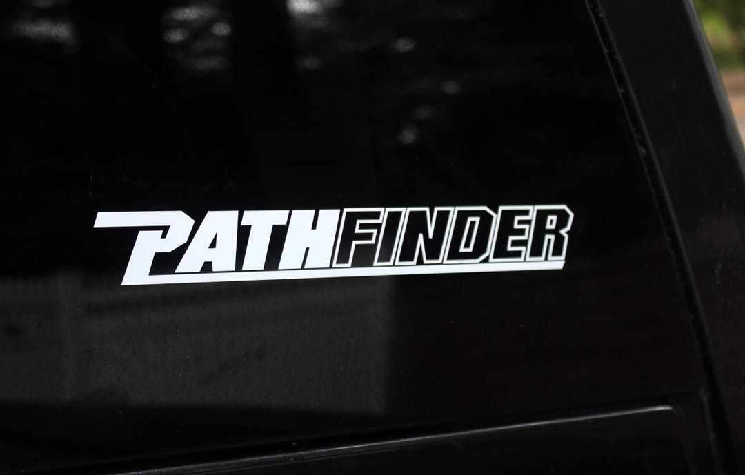 2x Pathfinder Boats Trailer Vintage Pontoon Fishing Hull Marine Decals ...
