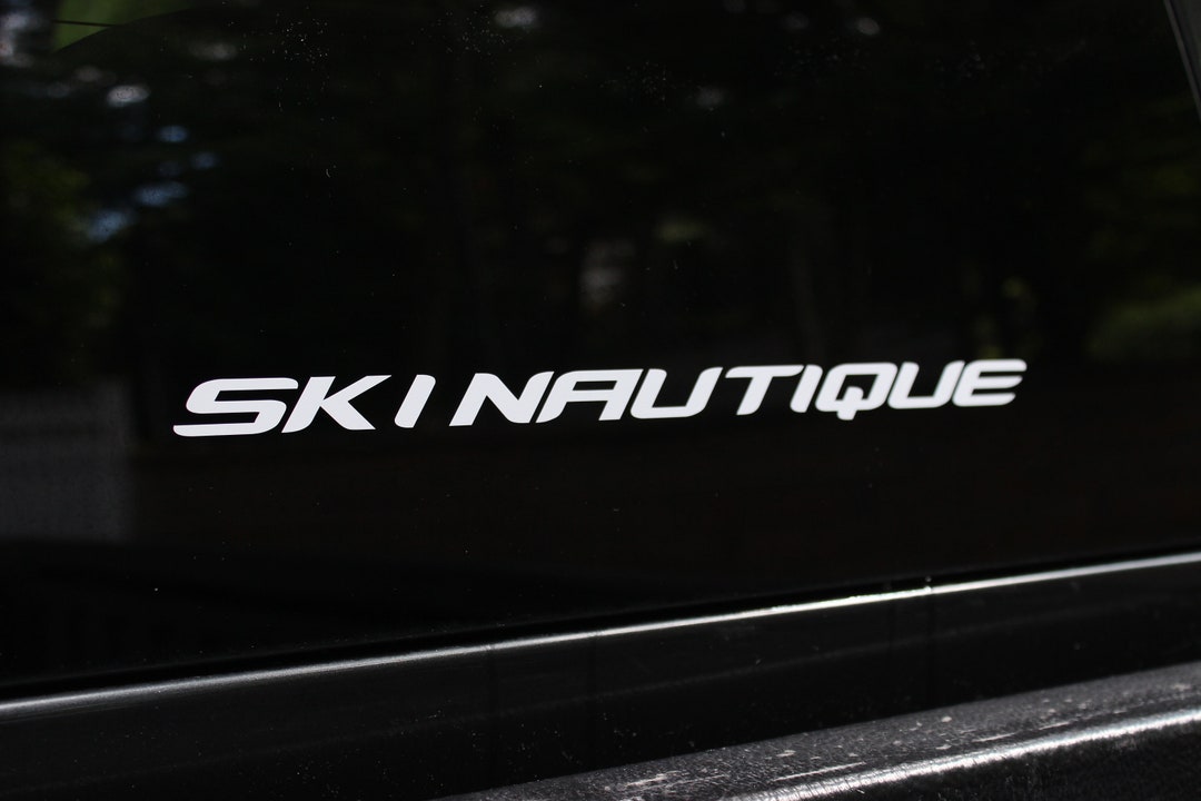 2x Ski Nautique Decals Water Ski Boat Trailer Window Vinyl Decal ...