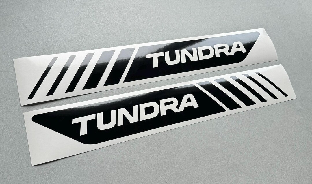 Toyota Tundra Bed Tailgate Decal (2x) TRD Offroad Sport Stripe Multi ...