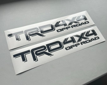 TRD 4x4 Sport Mountain Toyota Racing Development Tacoma Tundra 4runner ...