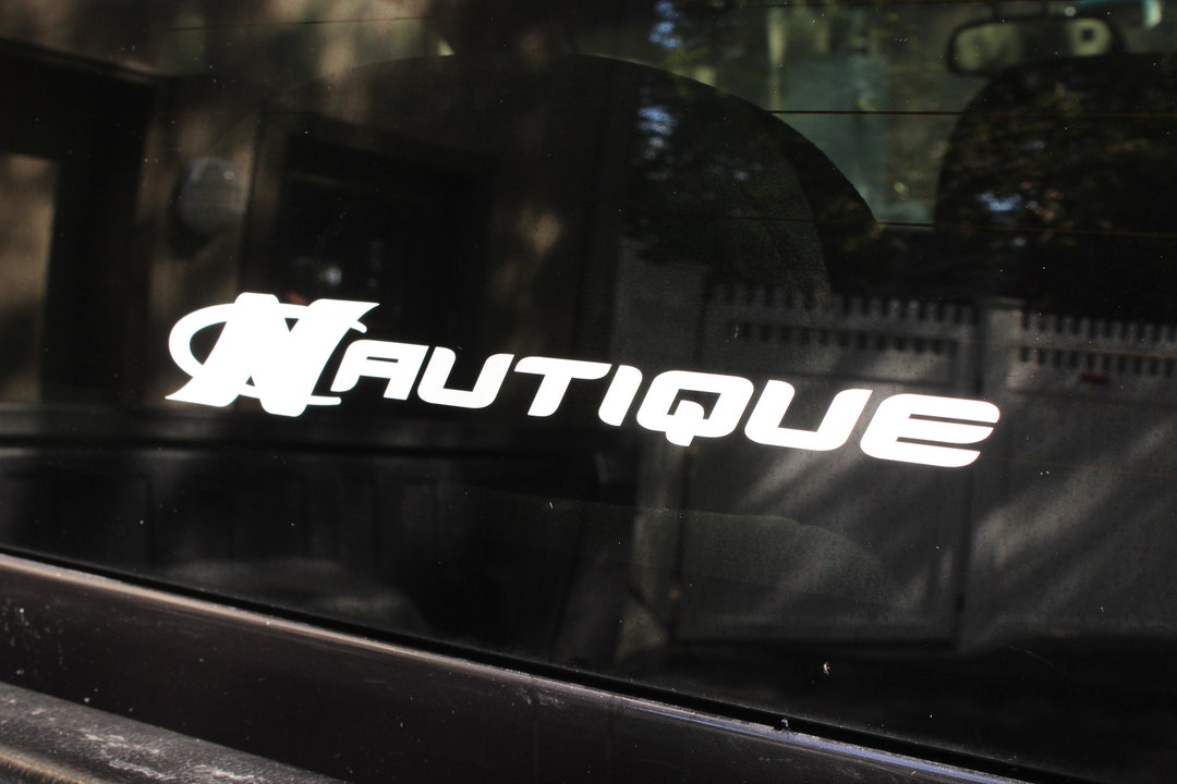 2x Nautique Decals Water Ski Boat Trailer Window Vinyl Decal Sticker - Etsy