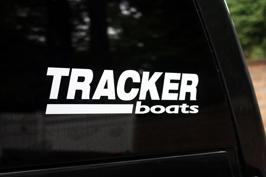 Tracker Boats Decal SET OF 2 Vinyl Fishing Decal Stickers - Etsy