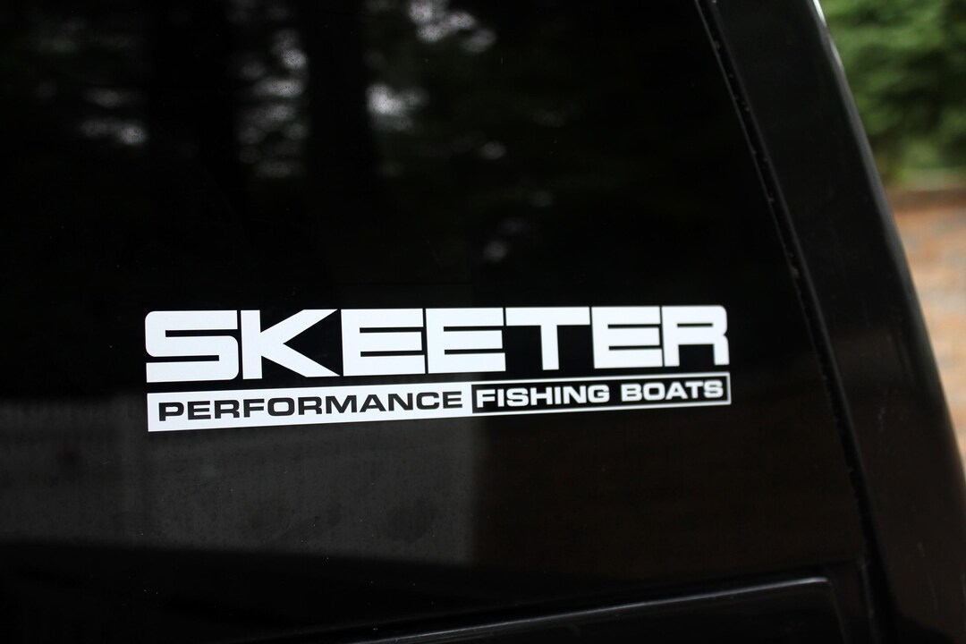 2x Skeeter Performance Fishing Boats Trailer Vintage Pontoon Fishing ...