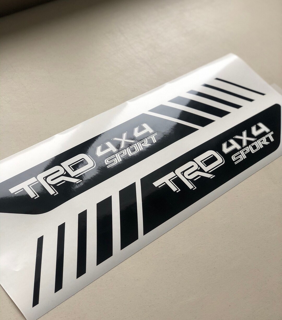 TRD 4x4 Sport Toyota Tacoma Bed Tailgate Decal 2x TRD - Etsy
