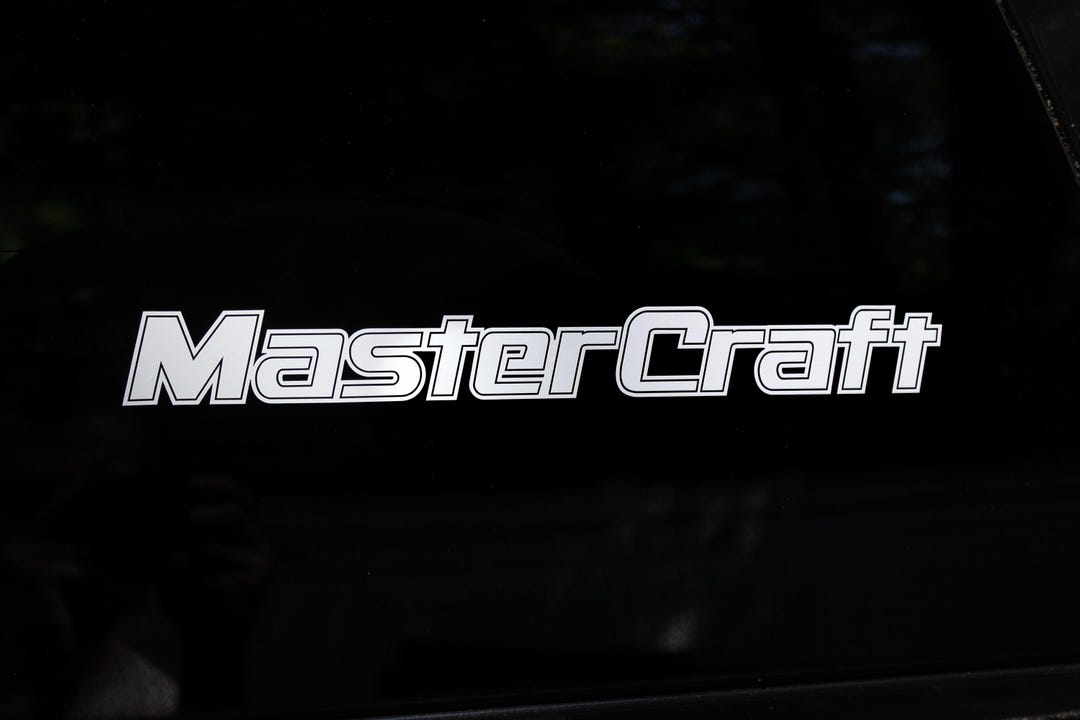 Mastercraft Boats Waterski Wakeboard Trailer Logo Back Window SET OF 2 ...