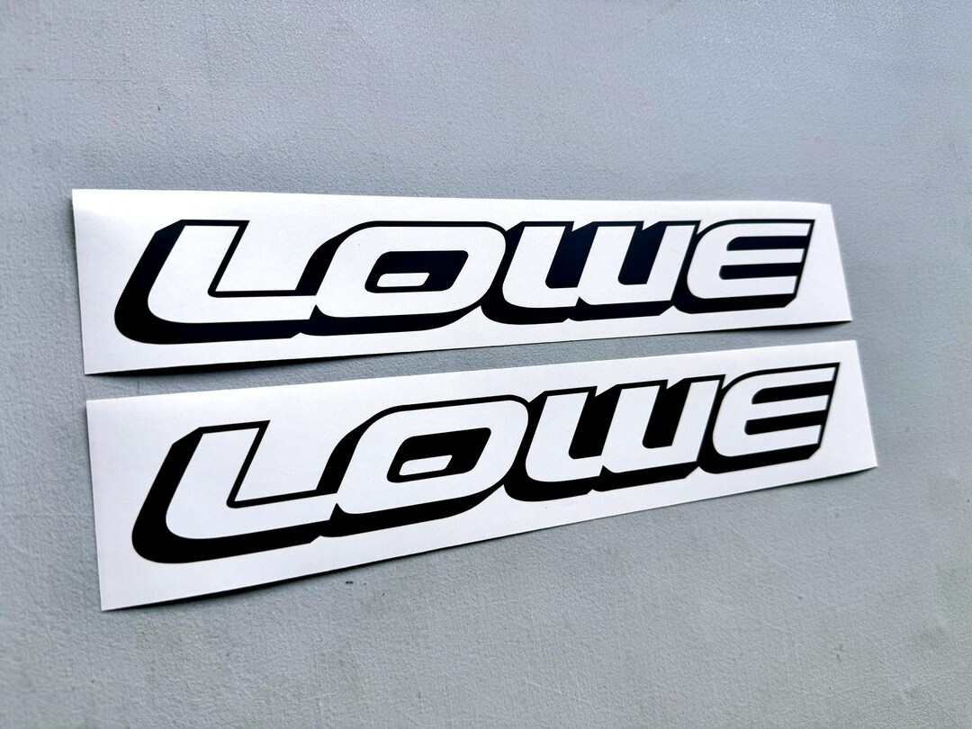 Lowe Boats Decal SET OF 2 Vinyl Fishing Decal Stickers - Etsy