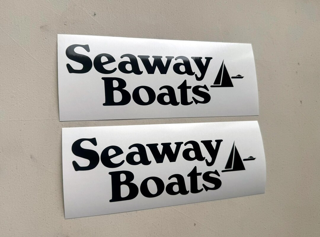 Seaway Boats Decals SET OF 2 Vinyl Decal Stickers - Etsy