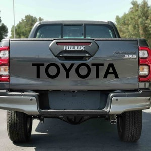 TOYOTA Tailgate Decal Tacoma Hilux 4runner Multi-color Vinyl Decal ...