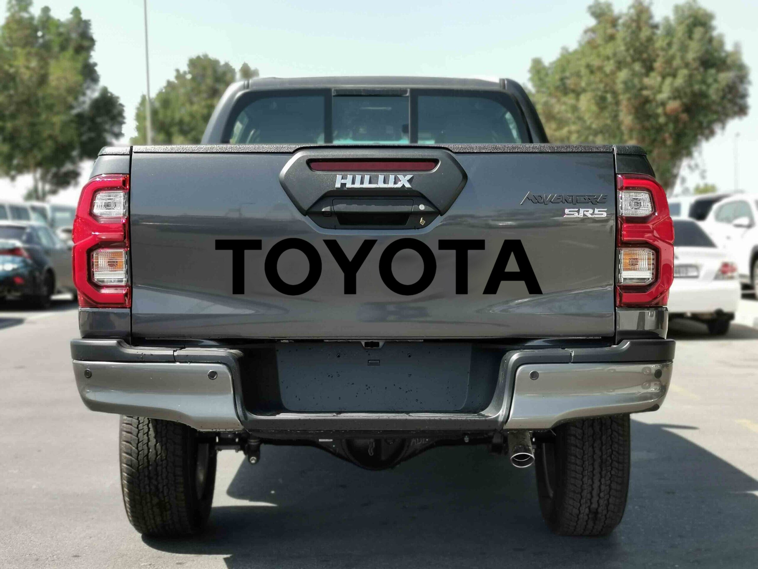 TOYOTA Tailgate Decal Tacoma Hilux 4runner Multi-color Vinyl Decal ...