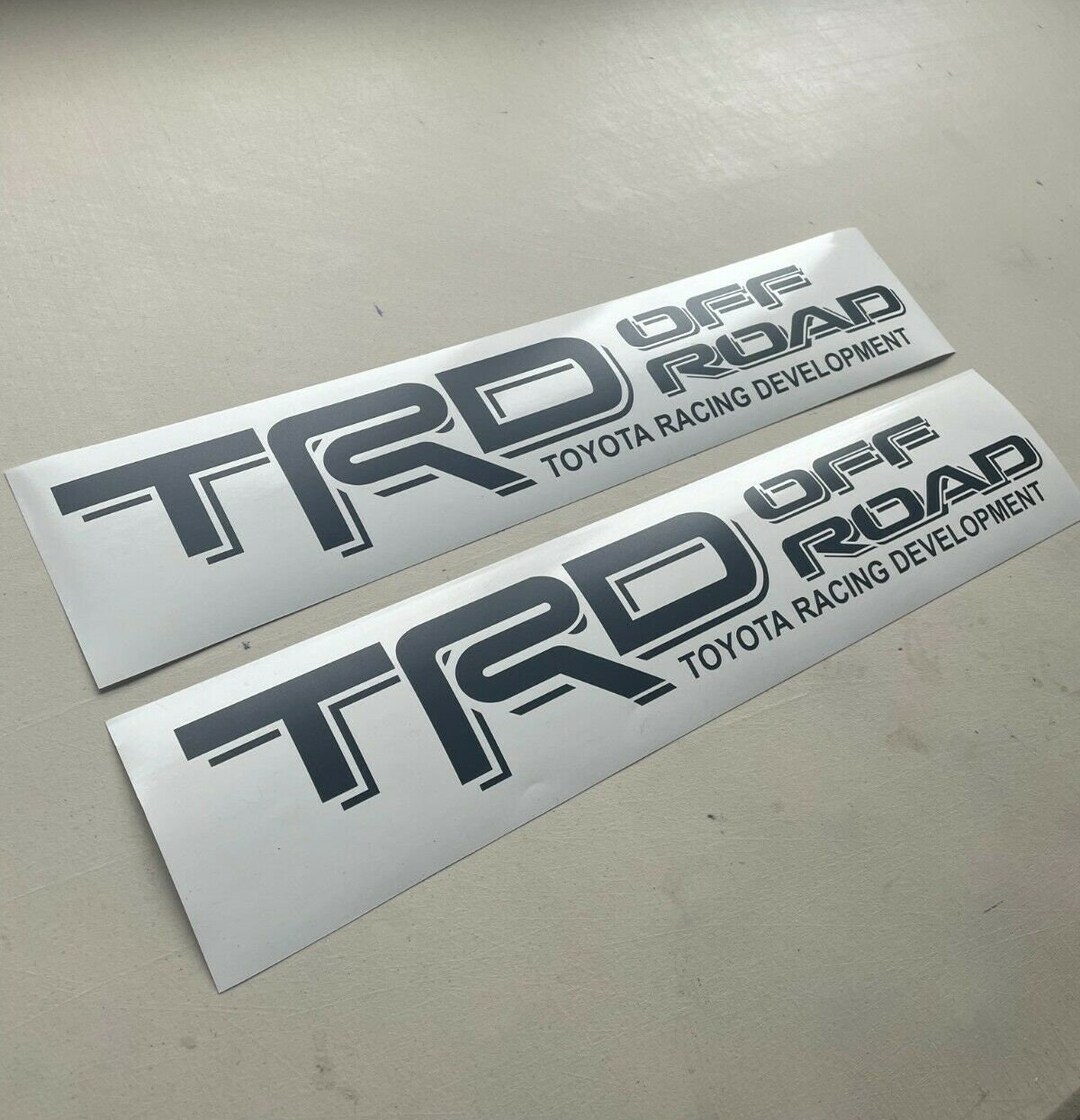 TRD Offroad Toyota Racing Development Tacoma Bed Tailgate Decal Stripe ...