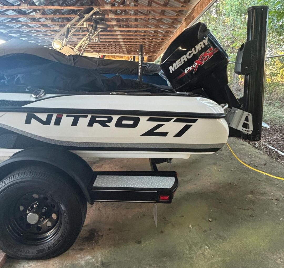 Nitro Z7 Fishing Boats Replacement Decals SET OF 2 Vinyl Decal Stickers ...