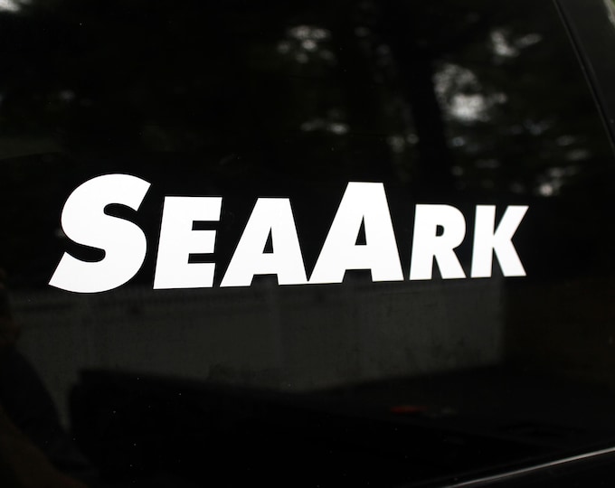 Seaark Boat Decals SET OF 2 Vinyl Decal Stickers - Etsy