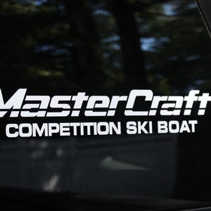 Mastercraft Competition Ski Boat Replacement Decal Pro Star Vinyl Decal ...