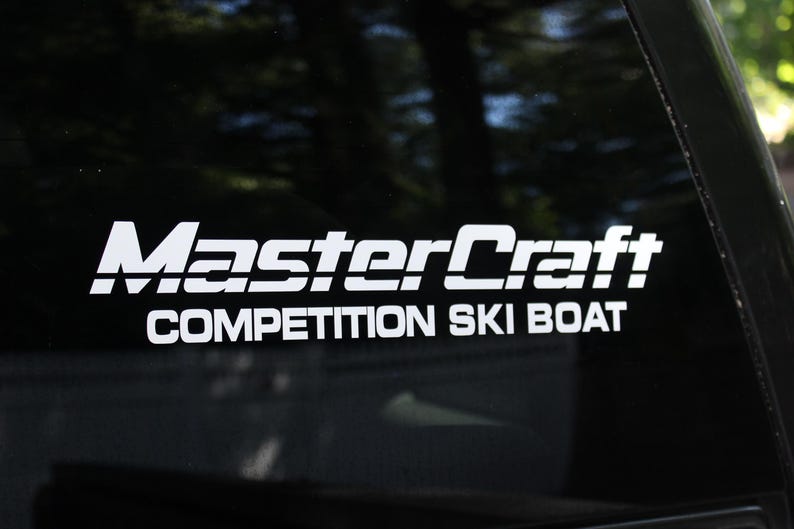 Mastercraft Competition Ski Boat Replacement Decal Pro Star Vinyl Decal ...