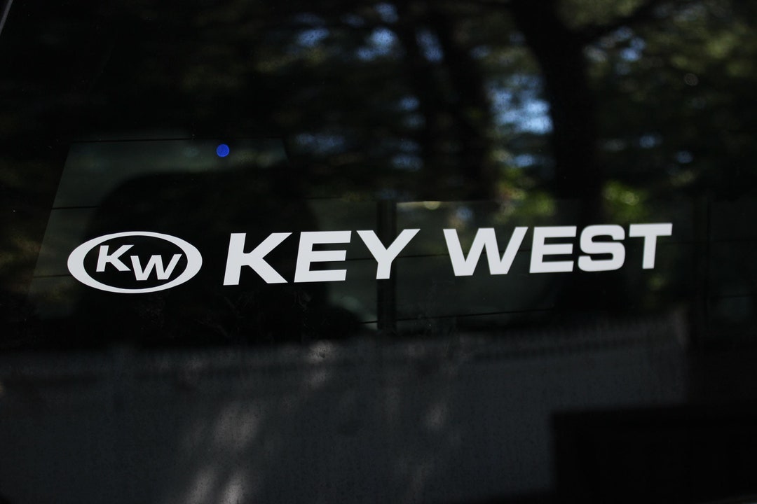2x Key West Boats Trailer Vintage Fishing Hull Marine Decals Stickers ...