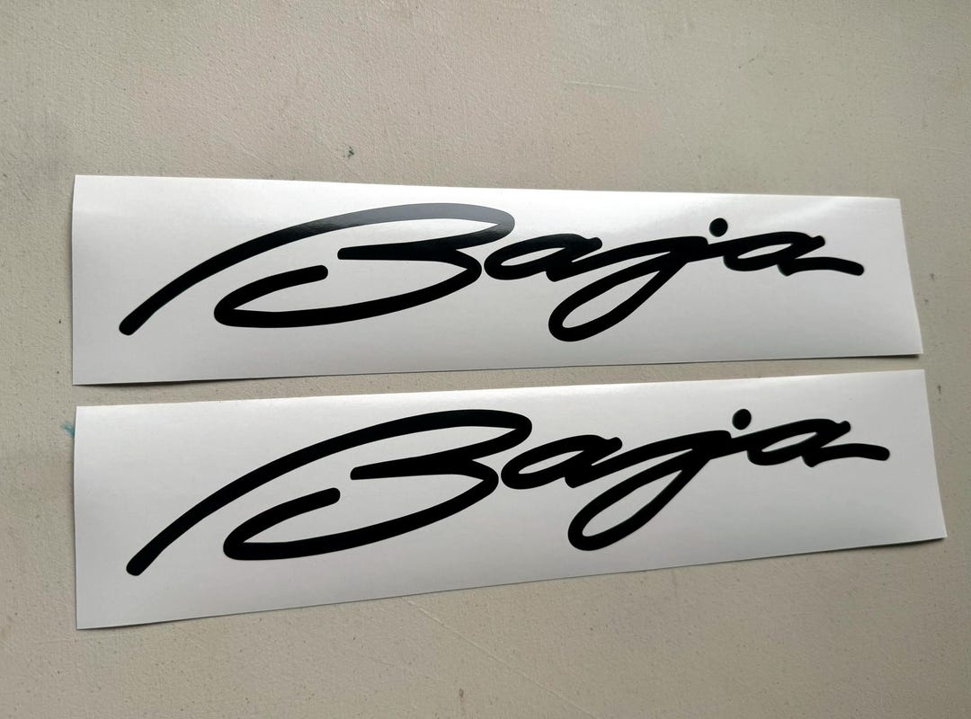 Baja Boats Decals SET OF 2 Vinyl Decal Stickers - Etsy