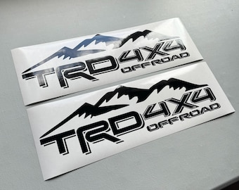 TRD 4x4 Offroad Mountain Toyota Racing Development Tacoma Bed Tailgate ...