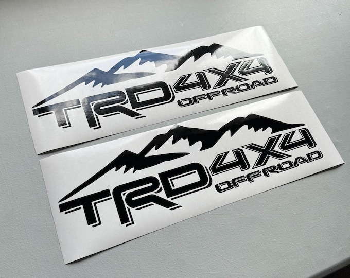 TRD 4x4 off Road Tacoma Tundra 4runner SVG Vector File - Etsy